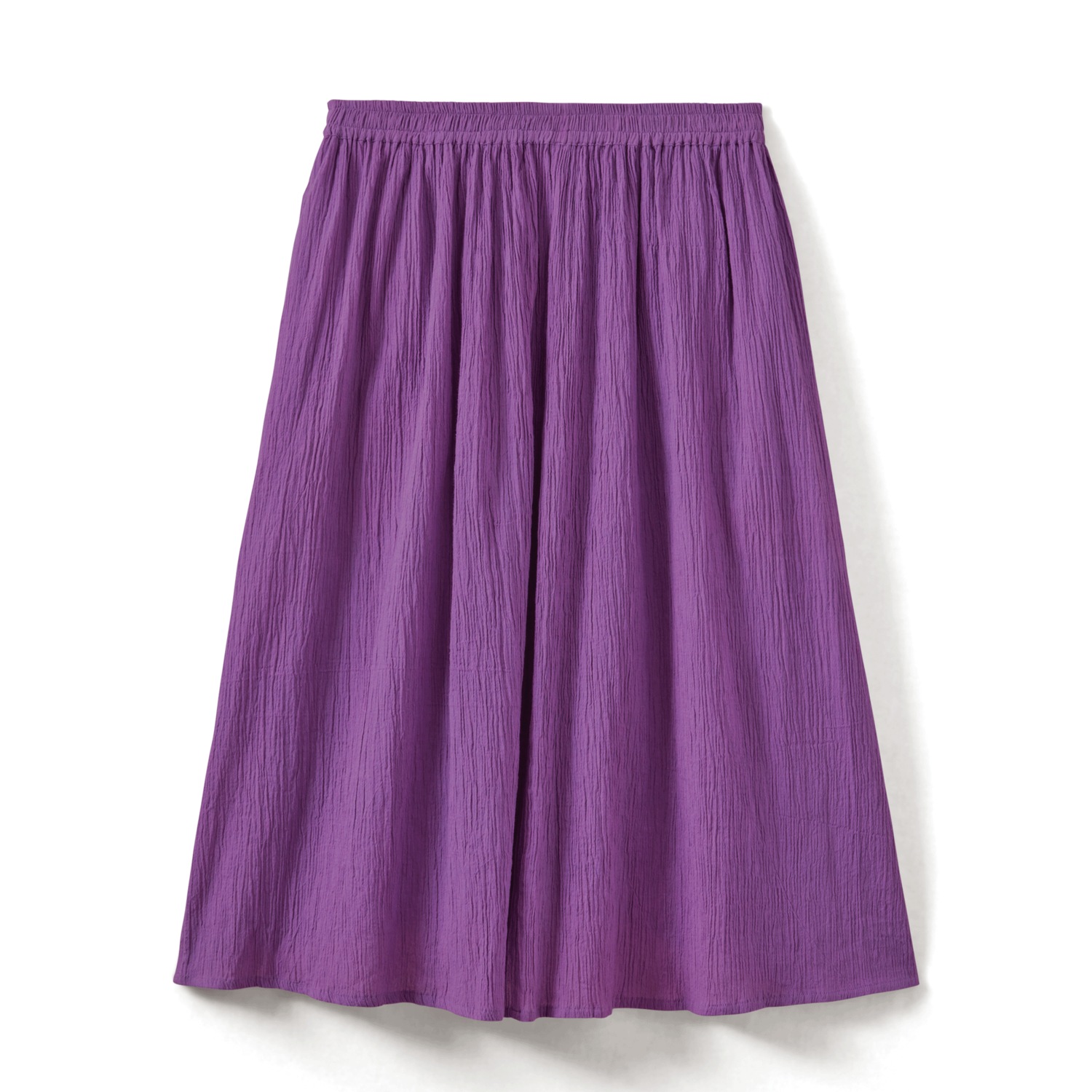 Crinkle Cotton Skirt | Amerimark