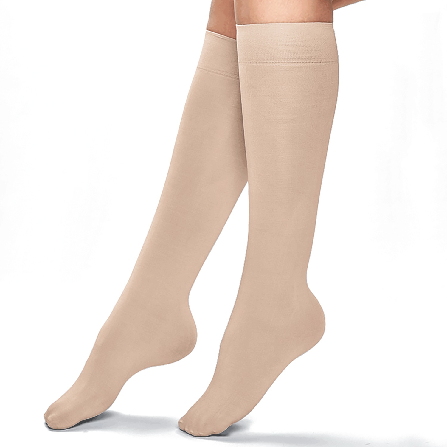 3-Pack Non-Run Compression Knee-Highs - Moderate | Amerimark
