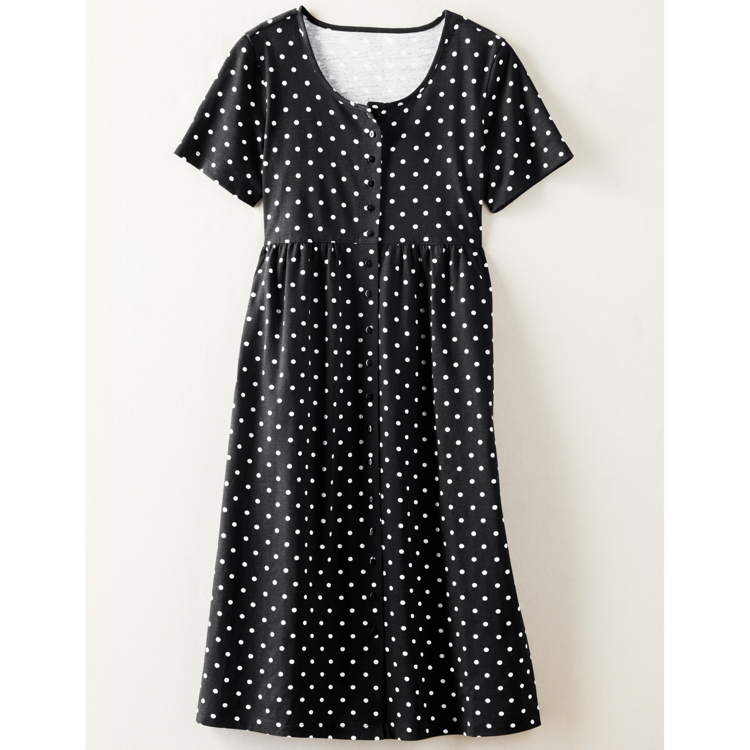 Pretty Button-Front Dress | Amerimark