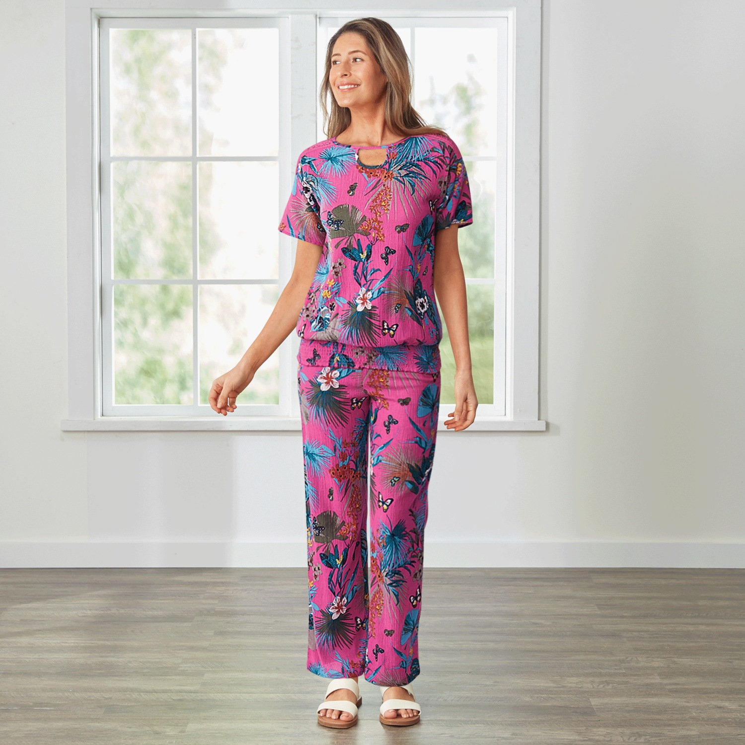 Smocked Detail Top | Amerimark