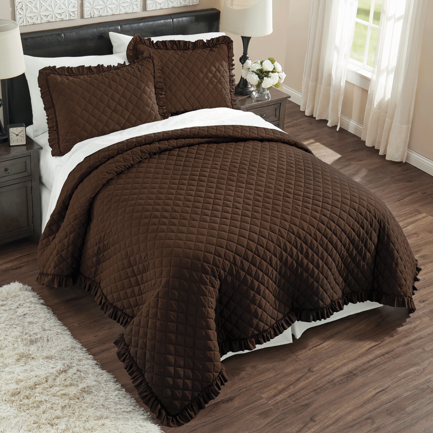 Ruffle Quilt Set | Amerimark