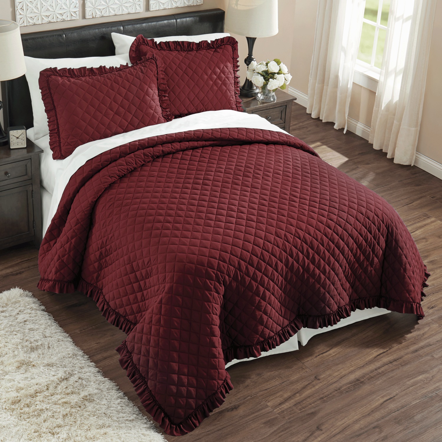 Ruffle Quilt Set | Amerimark