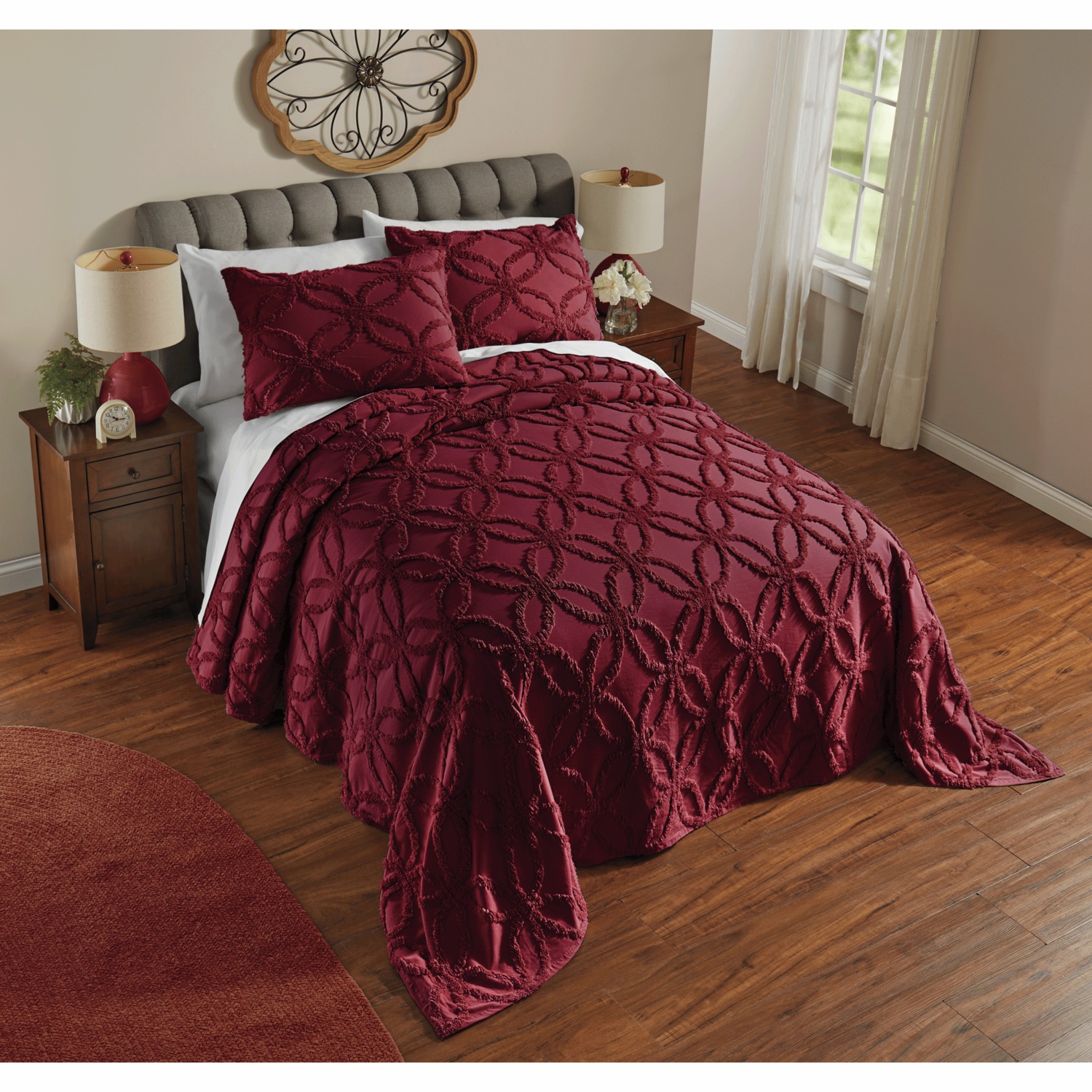 Solid Chenille Bedding | Amerimark