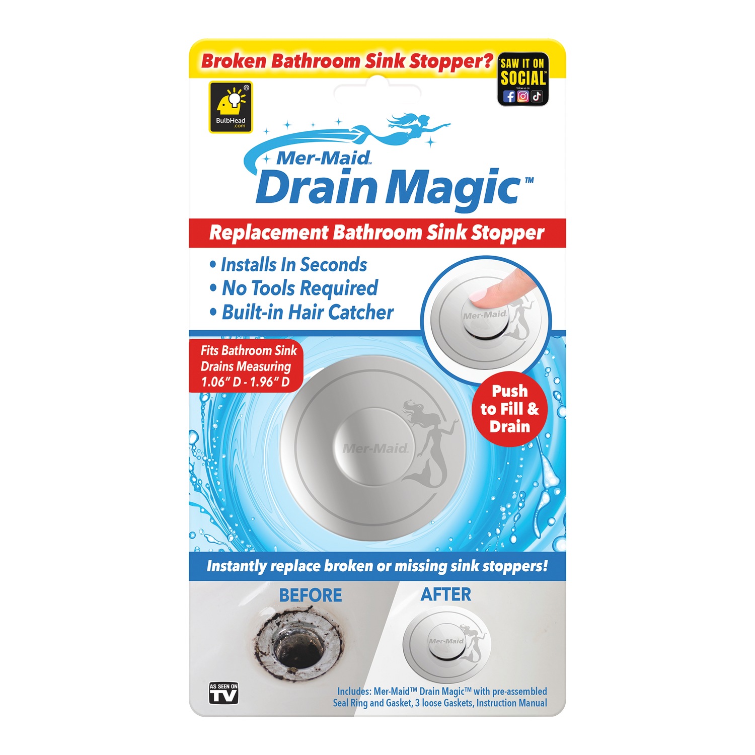 Mer-Maid Drain Magic | Amerimark