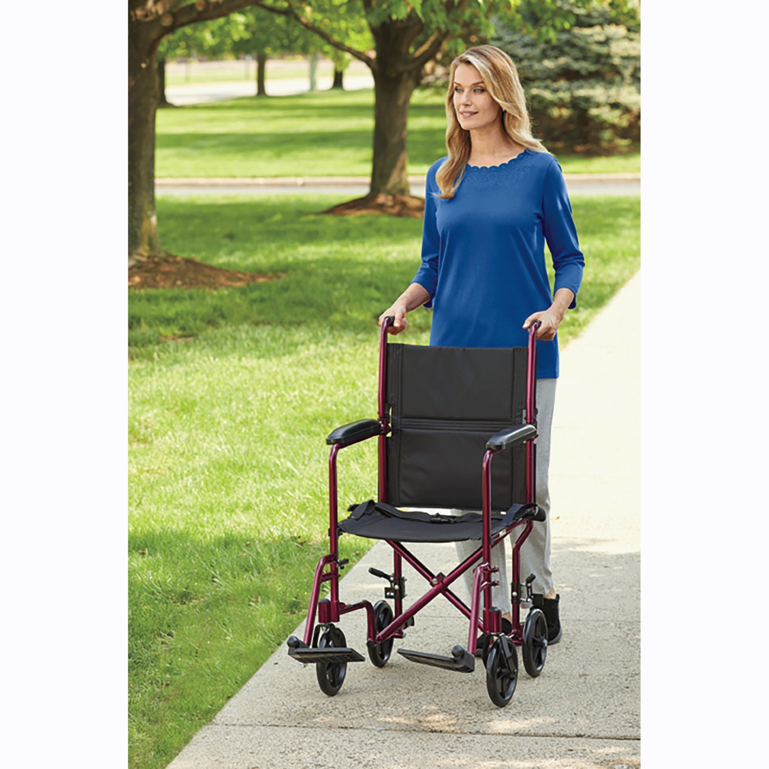Drive Lightweight Transport Chair | Amerimark